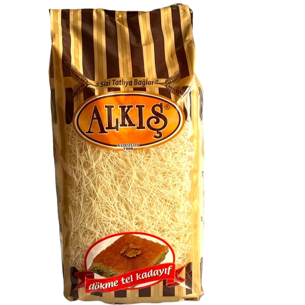Alkis Kataifi (Kadayif)- Shredded Fillo Dough 500g – Turcamart