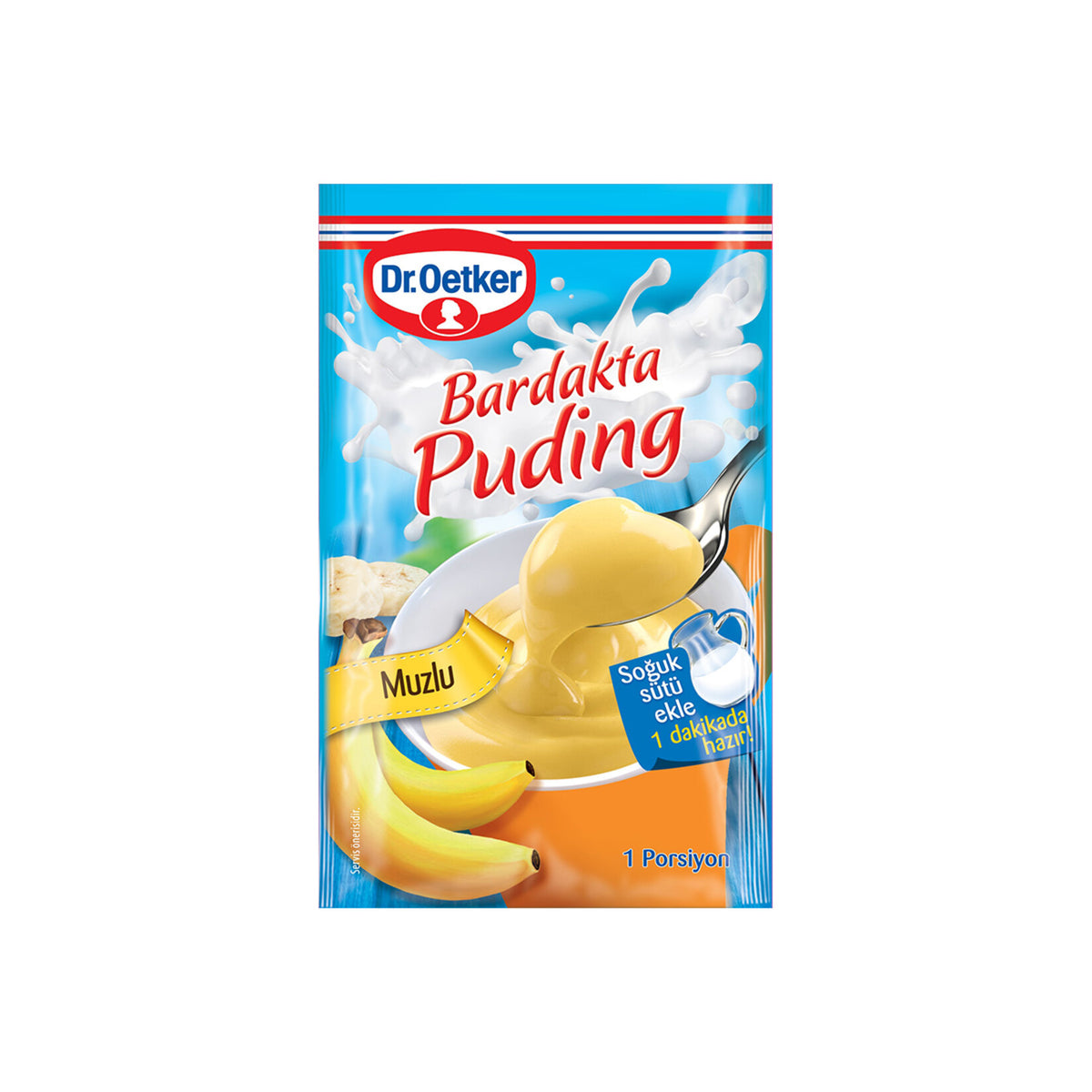 Dr. Oetker Banana Pudding Powder Mixture in Glass 30 G – Turcamart