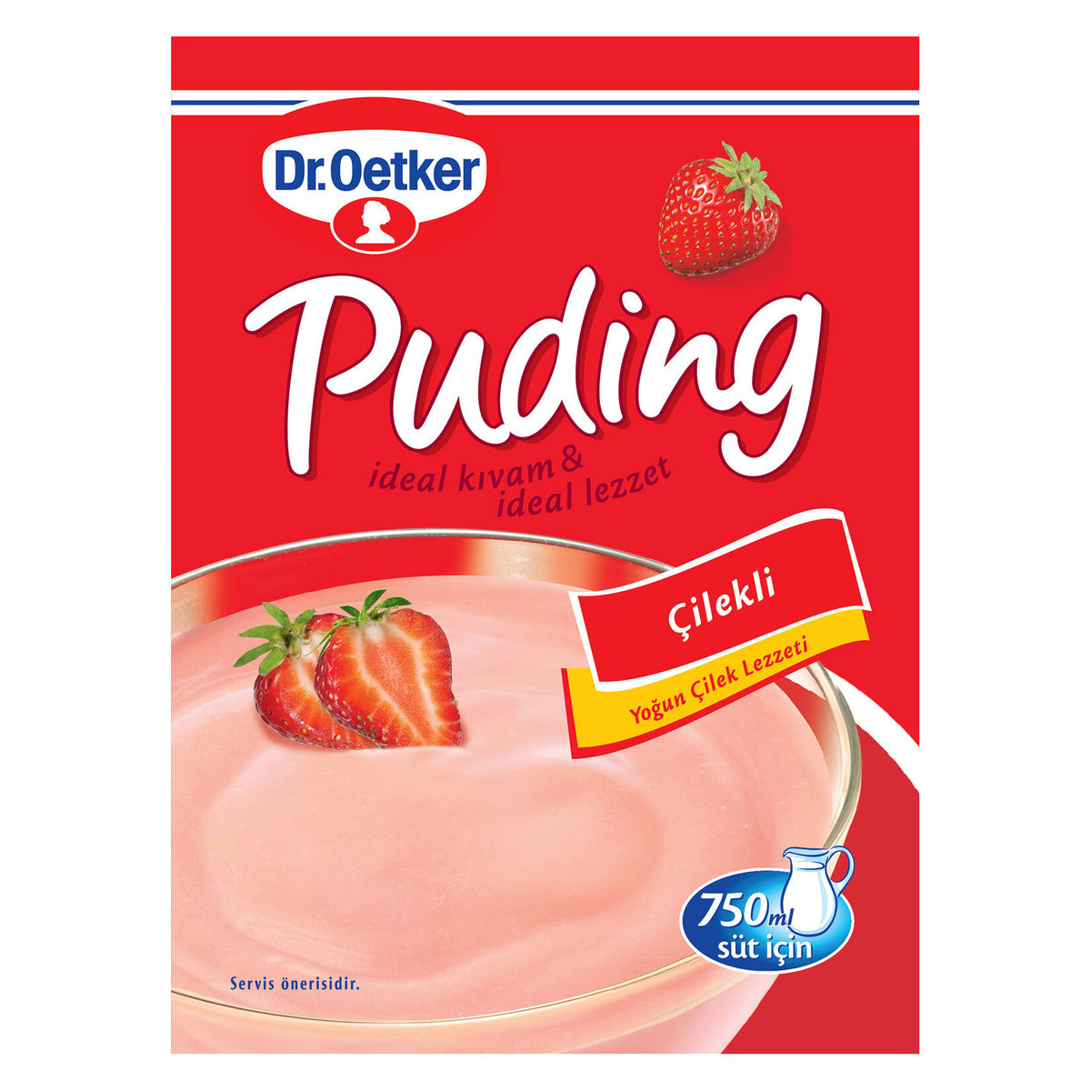 Dr.Oetker Strawberry Pudding Powder Mix 120 G – Turcamart