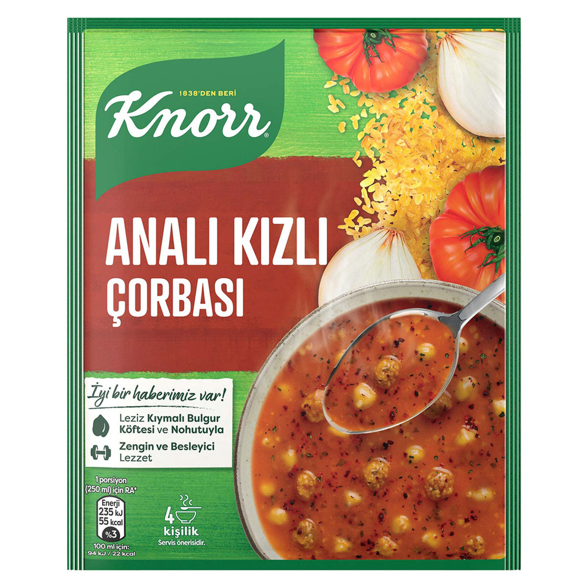 Knorr Instant Soup Anali Kizli Soup for 4 People 70 G – Turcamart