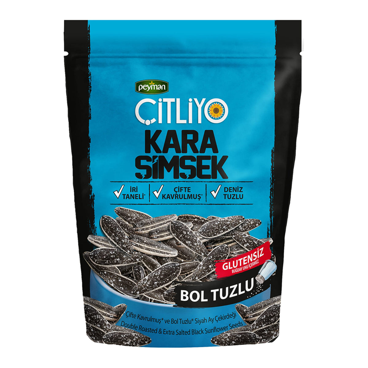 Citliyo Kara Simsek Extra Salted Sunflower Seeds 4.2 oz (120 g ...