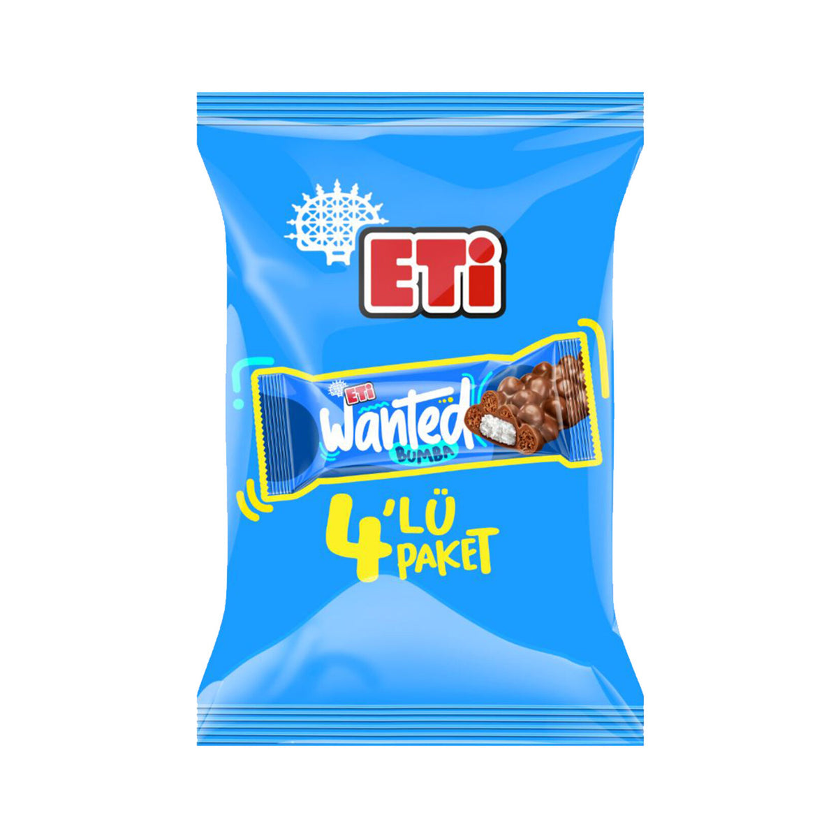 Eti Wanted Bumba Milk Chocolate Coconut Cereal Bar 4 x 1.1 oz (32 g ...