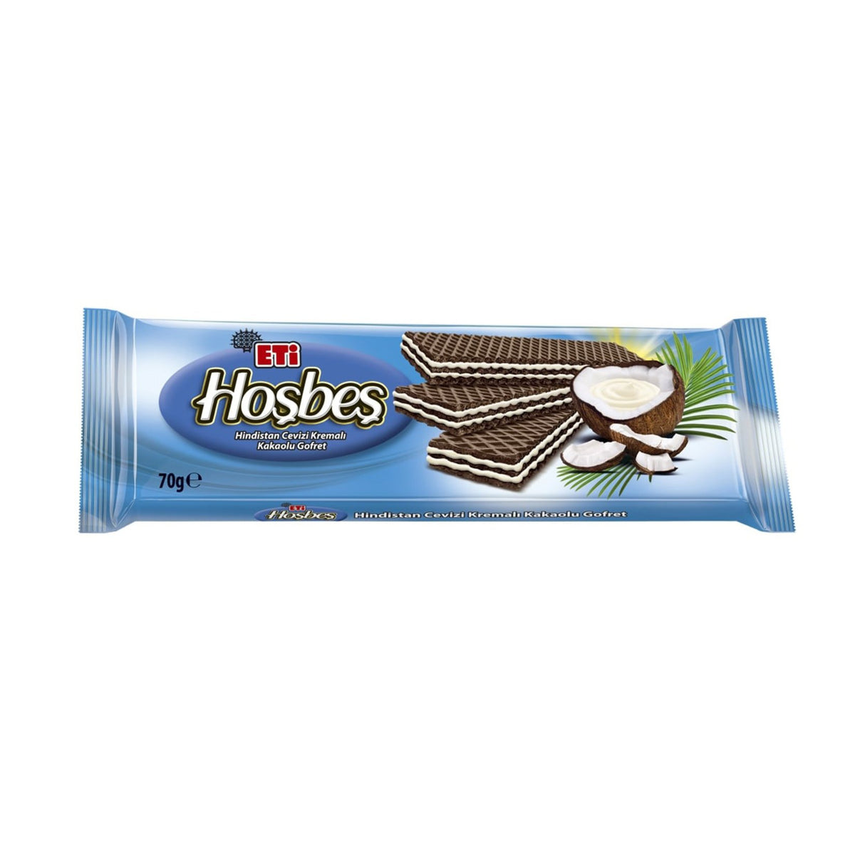 Eti Wafe Up (Hoşbeş) Cocoa Wafer With Coconut Cream 70 G – Turcamart