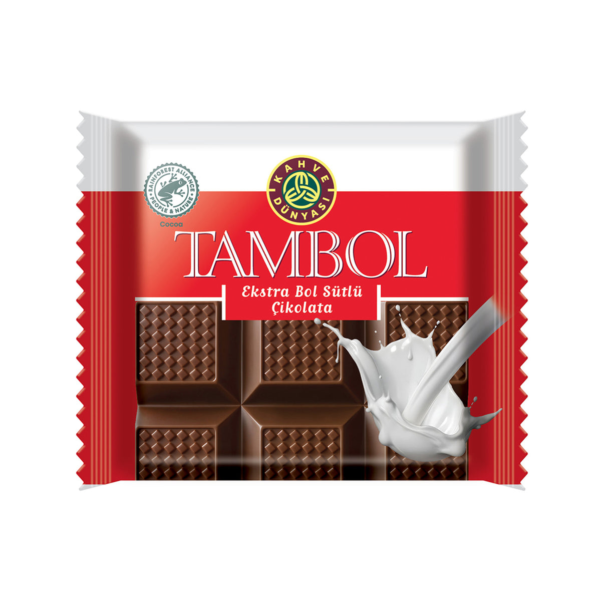 Kahve Dunyası Tambol Extra Milky Milk Chocolate (Bol Sütlü Çikolata) 2 ...
