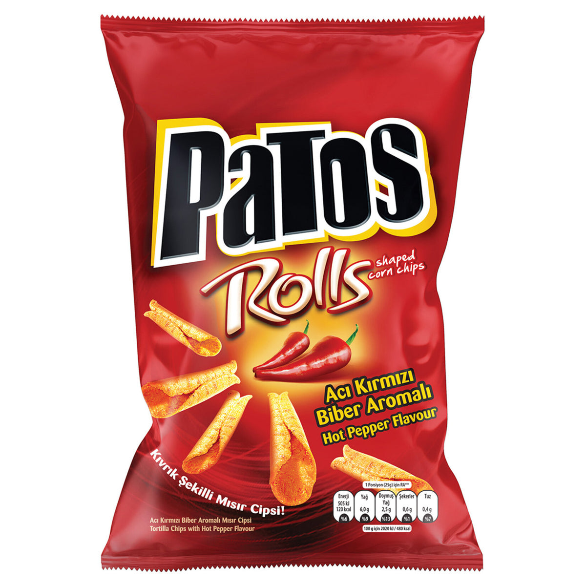 Patos Rolls Spicy Party Size 5.9 oz (185 G) – Turcamart