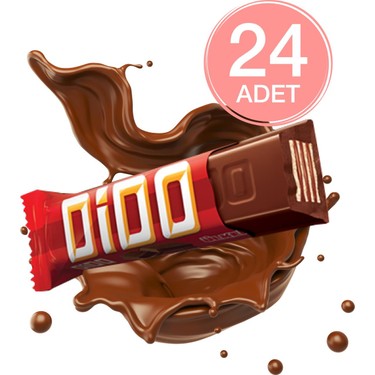 Dido Milk Chocolate Wafer 24 Pieces 35 G – Turcamart