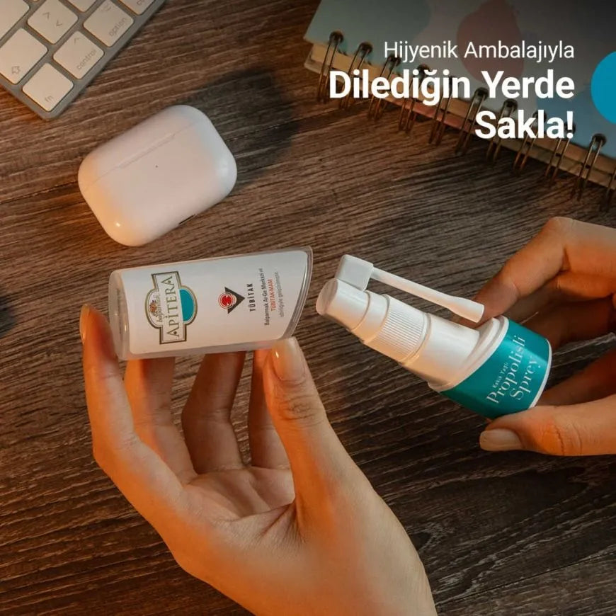 Balparmak Apitera Plus Propolis Spray (Propolisli Sprey) 0.7 oz (20 ml ...