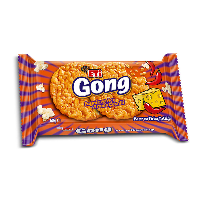 Eti Gong Spicy Cheese Corn and Rice Cakes 2.3 oz (68 g) – Turcamart