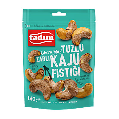 Tadım Cashew Nuts Diced Salted Roasted 140 G – Turcamart