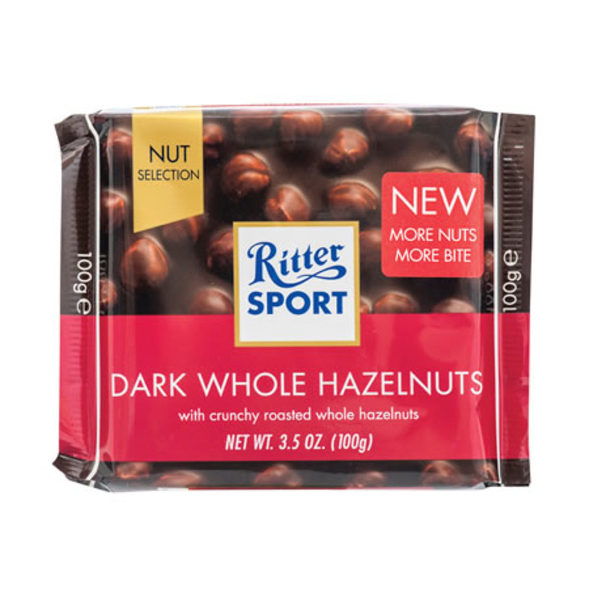 Ritter Sport Dark Whole Hazelnut 3.5 oz (100 g) – Turcamart