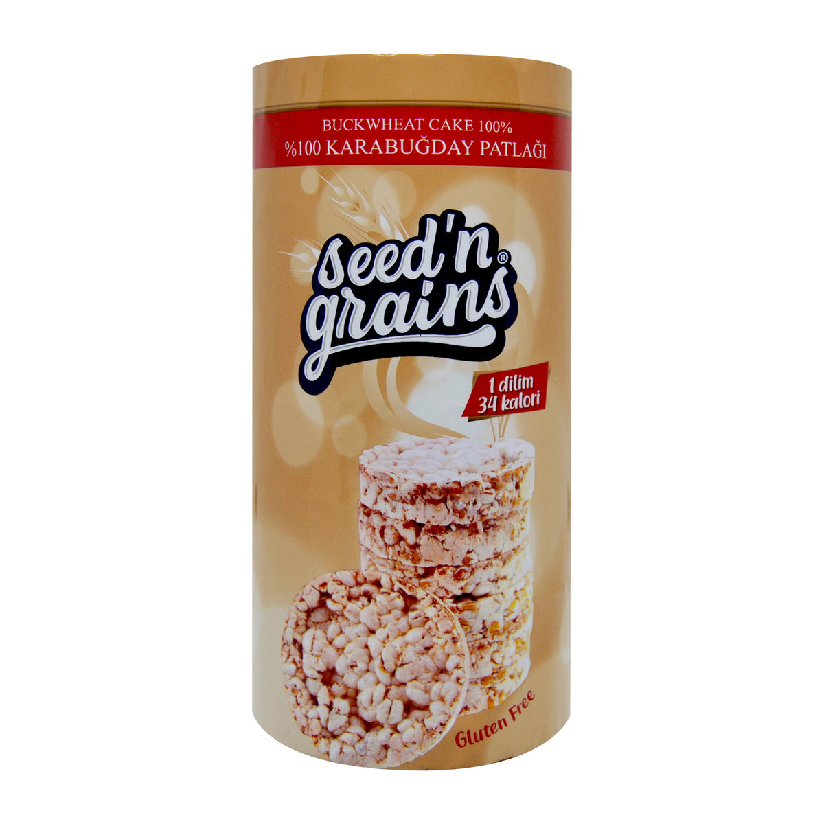 Seedn Grains Buckwheat Cake 4.4 oz (125 g) – Turcamart