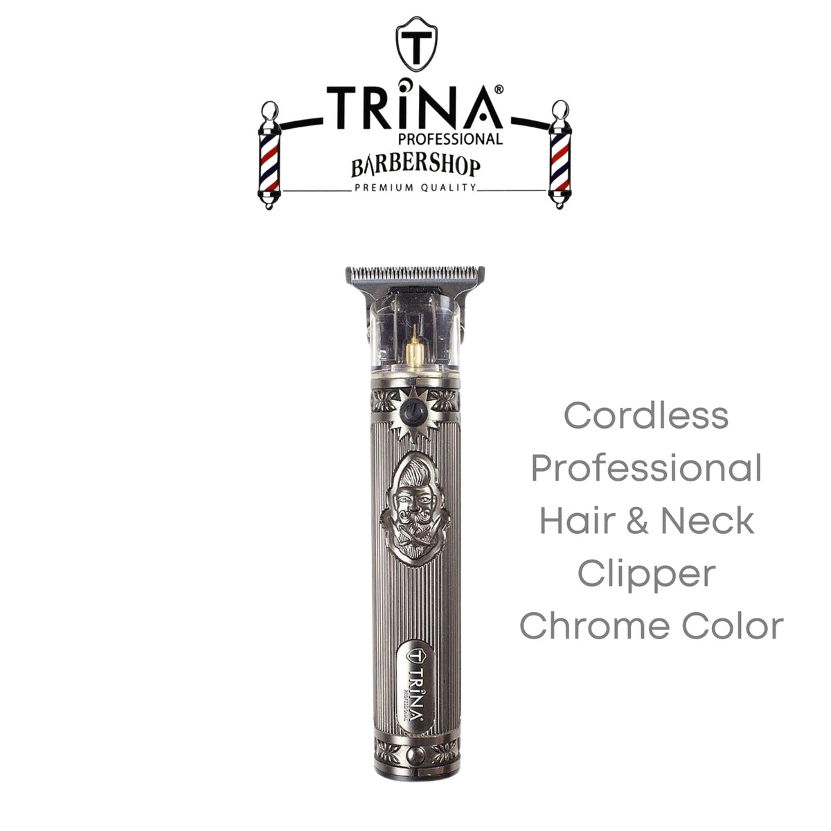 Trina Professional Skull Beard Nape Drawing Clipper – Turcamart
