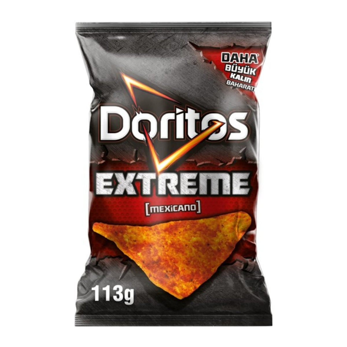 Doritos Extreme Mexicano Bitter Spicy Corn Chips Super Size 113 Gr ...
