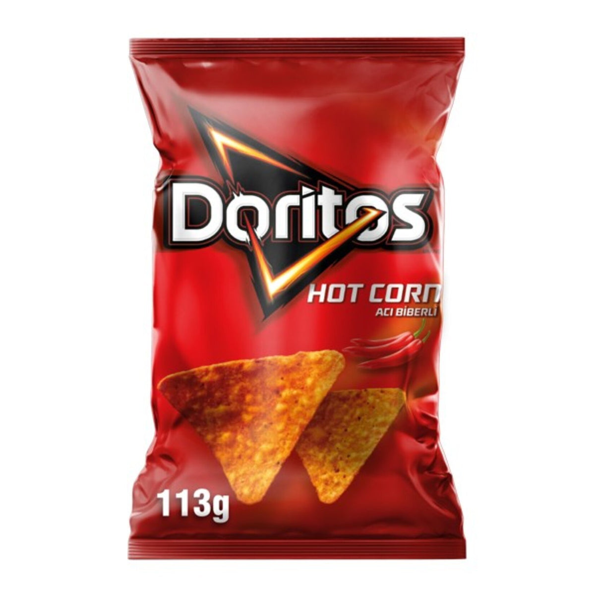 Doritos Hot Corn Spicy Chips Super Size 113 Gr – Turcamart