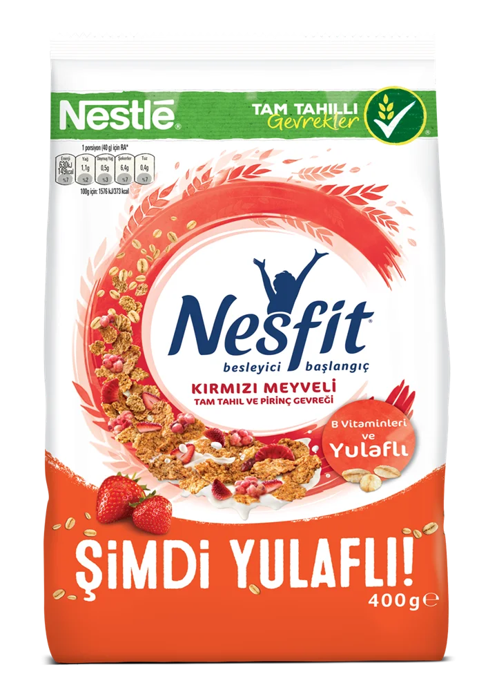 Nesfit Red Fruity Breakfast Cereal 400 G – Turcamart